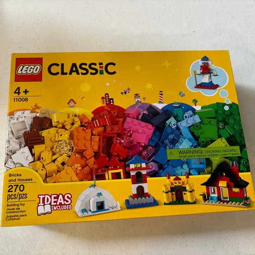 LEGO Classic 11008 - Bricks and Houses 270 pcs Ideas Included BRAND NEW ...
