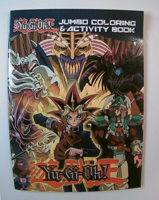 Yu-Gi-Oh! Jumbo Coloring & Activity Book, Brand New! | eBay
