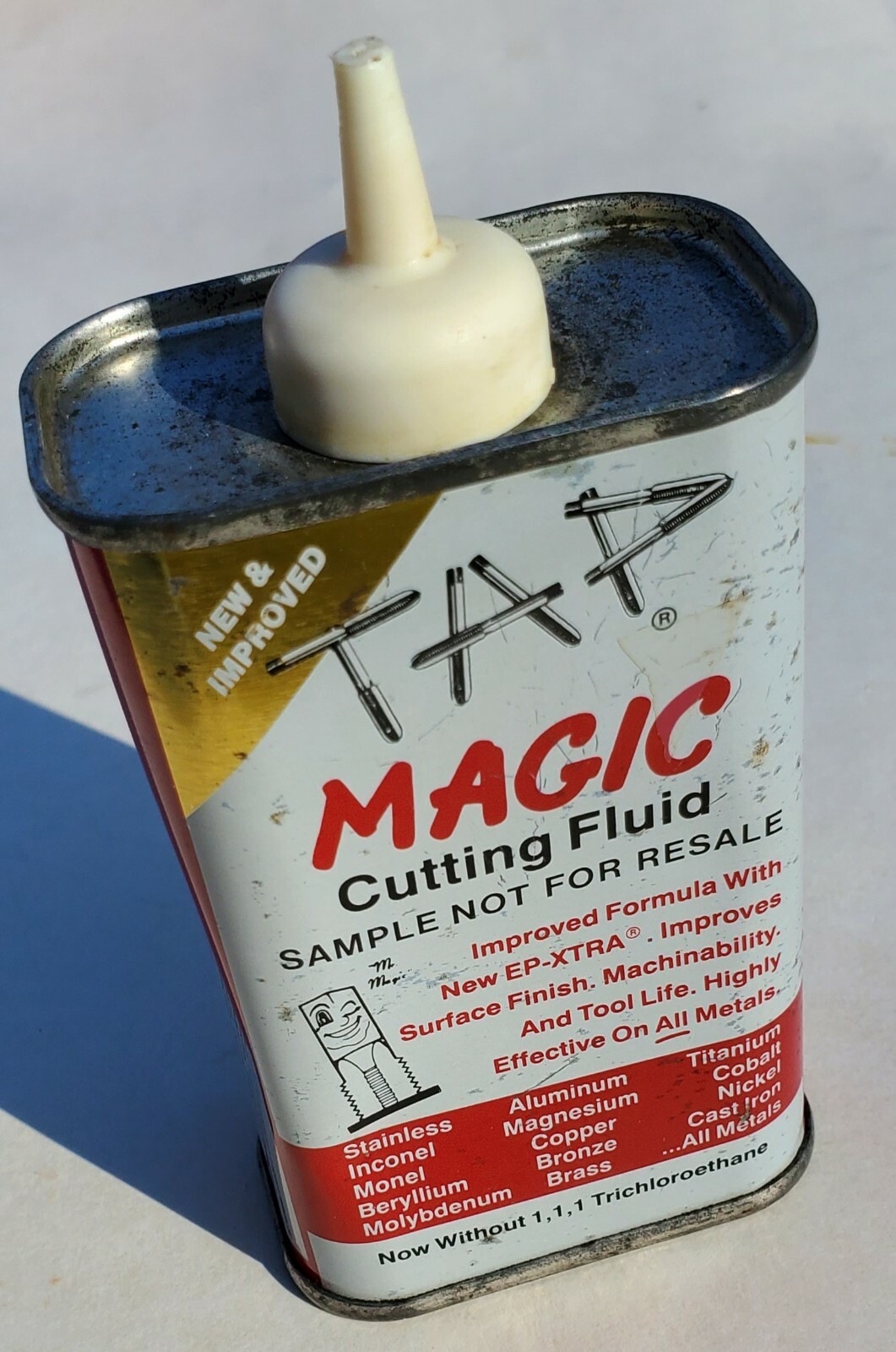 Vintage TAP Magic Cutting Fluid Machine Lubricant Steco Corp Sample Oil ...