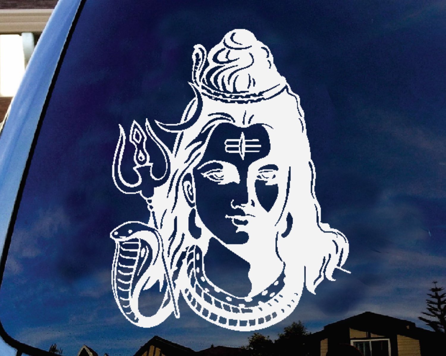 Shiva Hindu God Religious Spiritual Vinyl Decal Sticker Car Truck Suv ...