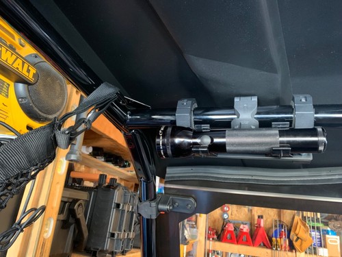 Mag-Lite Holder, UTV Honda Pioneer 700, D-Cell, Roll Bar Mount ...