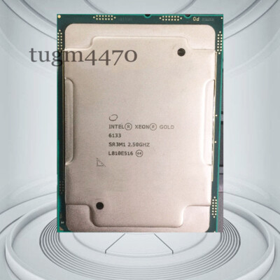 Intel Xeon Gold 6133 2.50GHz SR3M1 20-Core 27.5MB 150W LGA-3647 CPU Processor | eBay
