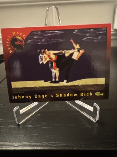 Johnny Cage's Shadow Kick - 1994 Classic Mortal Kombat #60 for sale ...