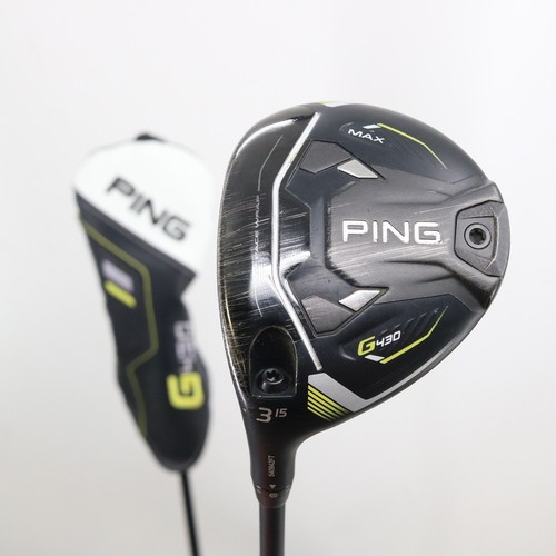 PING G430 Max 3 Fairway Wood 15 Deg Graphite Alta CB Regular Left-Hand ...
