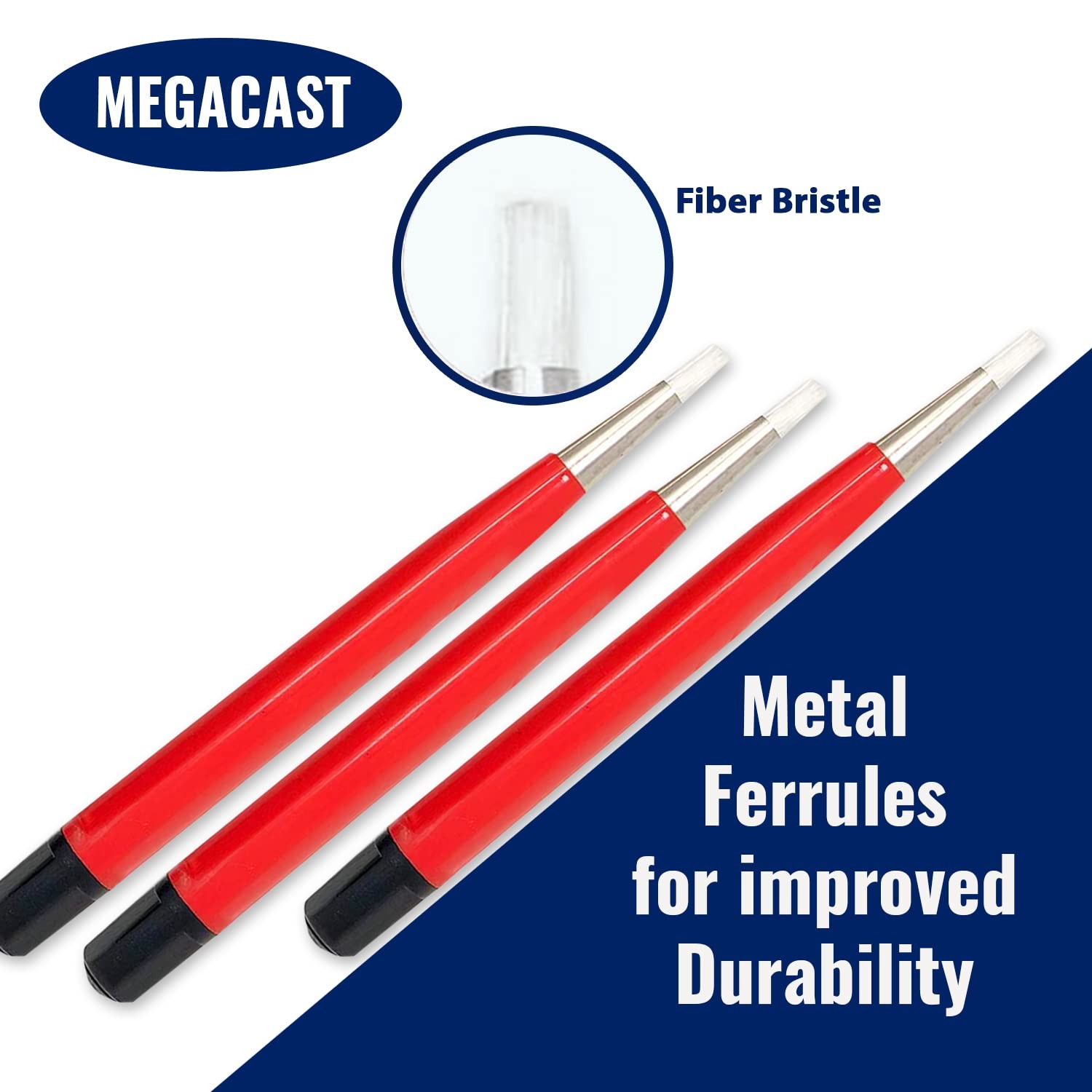 Megacast Fiberglass Scratch Brush Pen - 3 Pack - Jewelry, Watch, Coin ...