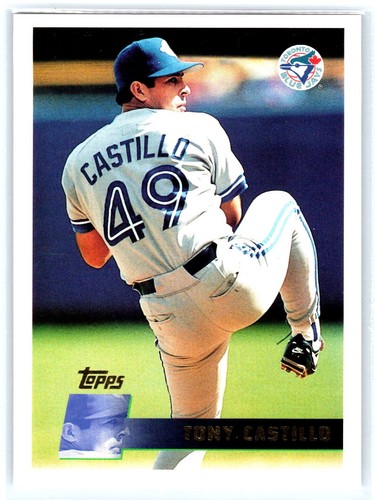 1996 Topps Baseball #109 Tony Castillo Toronto Blue Jays | eBay