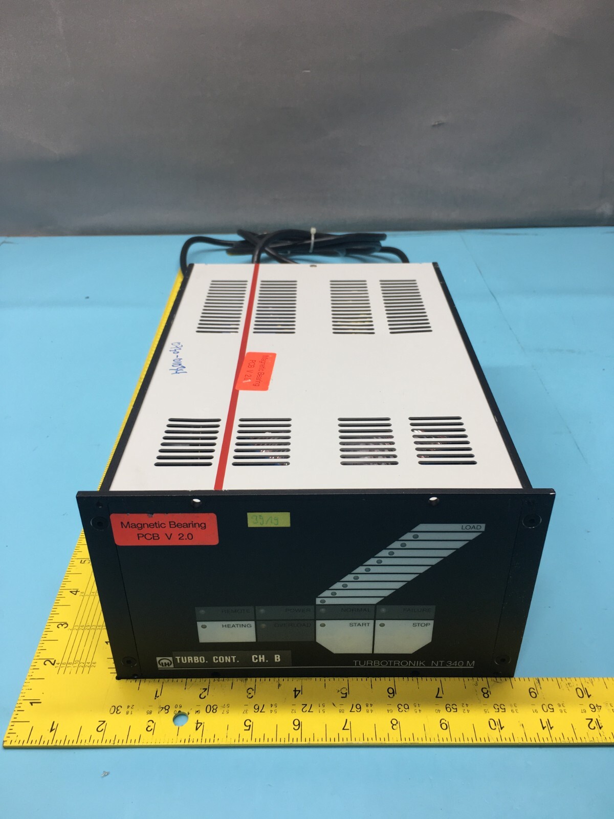 LEYBOLD TURBOTRONIK NT340M TURBO-MOLECULAR PUMP CONTROLLER, 132603 | eBay