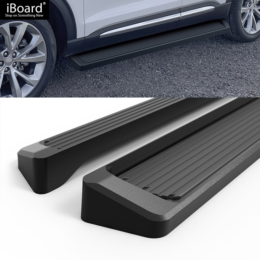 APS Running Board Step 6in Aluminum Black Fit Ford Explorer SUV 4-Door ...