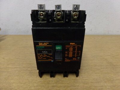 Fuji EA203B 125A Auto Circuit Breaker *FREE SHIPPING* | eBay