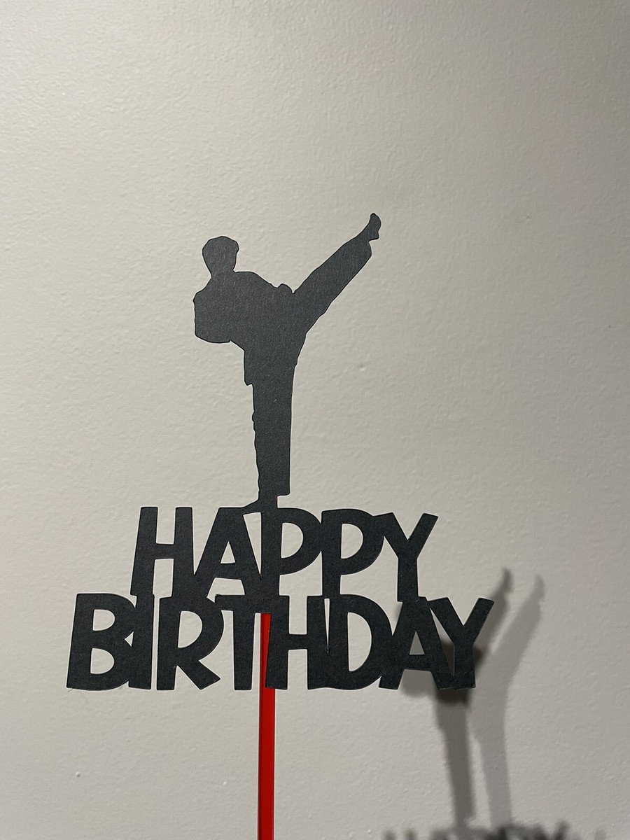 Karate Birthday Sayings Personalized Karate Backdrop | Oriental