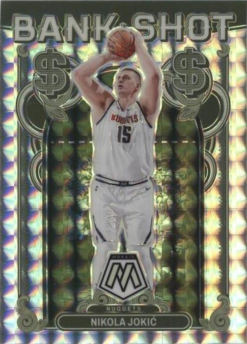 2023-24 Panini Mosaic - Bank Shot Nikola Jokić #5 Mosaic Prizm for sale ...