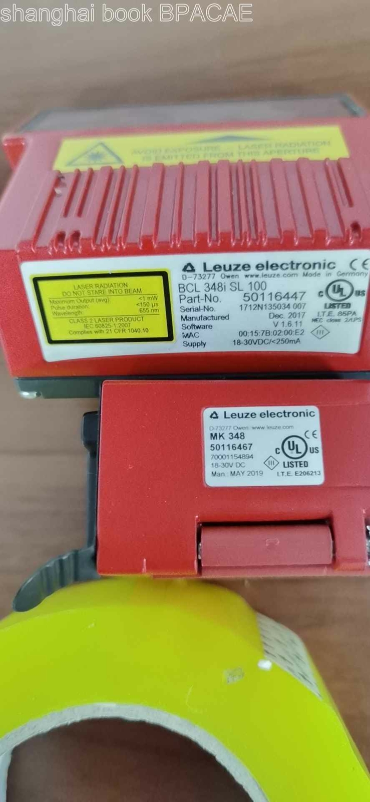 1PCS used working BCL 348i SL 100 Via DHL or Fedex | eBay