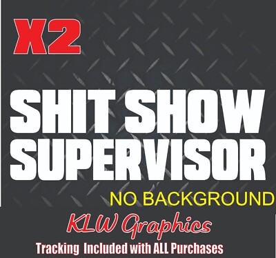 Supervisor Decal Sticker Union Weld Car Turbo Diesel Truck Crew Cab ...