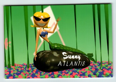 Postcard Knick Knack Film Image Sunny Atlantis | eBay