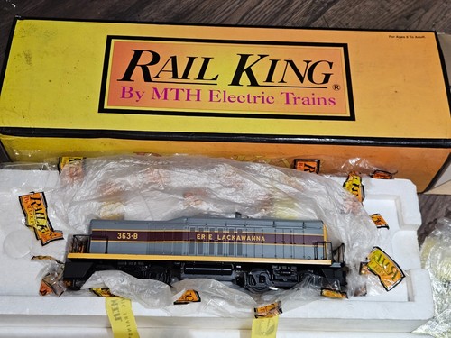 Railking O Gauge SW-8 Switcher Erie Lackawanna Diesel Engine # 363b 30 ...