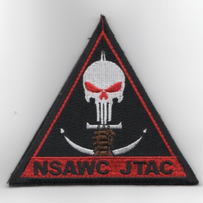 NAVY NSAWC JTAC NAS FALLON NV TRIANGLE HOOK AND LOOP MILITARY ...