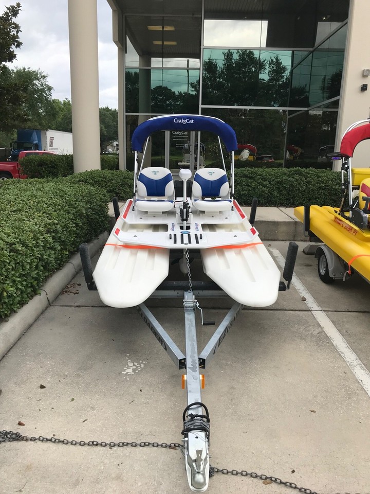2018 Craig cat cruiser/fishing combo 30 hp ETEC trim tilt Evinrude 63 ...