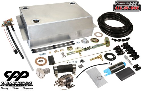 1963 64 66 Chevy C10 GMC Fuel Injection EFI Aluminum Gas Tank Kit Bed ...