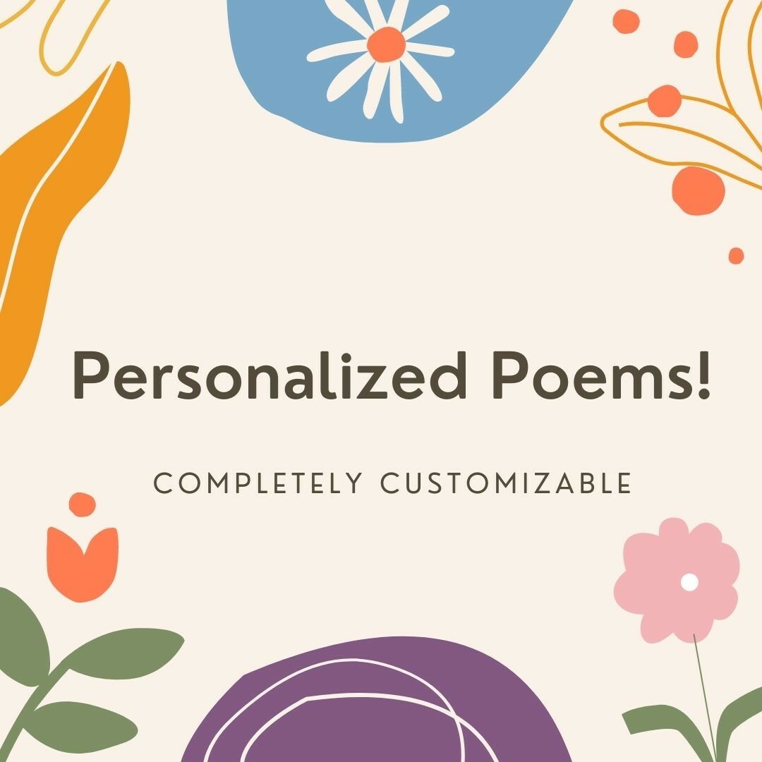 poetry composition custom poems art writing adjective personalized ...