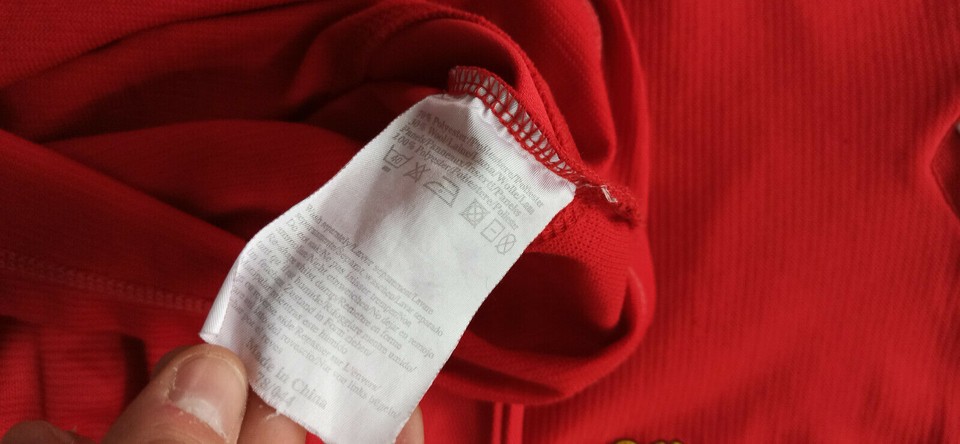 maglia calcio Beckham manchester united 2000 2001 Vodafone jersey ...