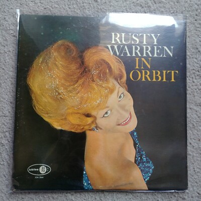 RUSTY WARREN In Orbit COMEDY Jubilee Records 1962 LP Vinyl Record 12 ...