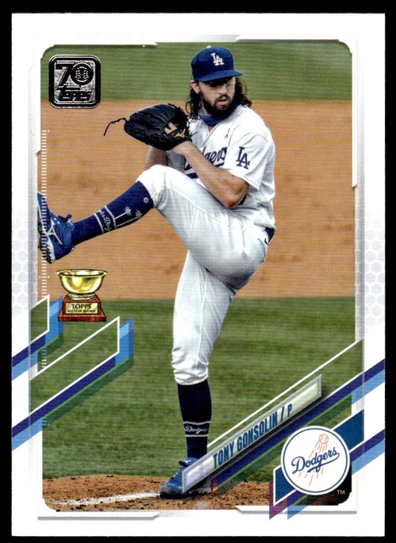 Tony Gonsolin #230 Los Angeles Dodgers 2021 Topps Baseball Card | eBay