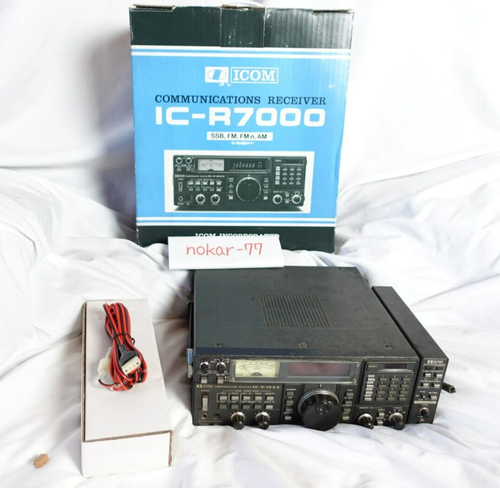 ICOM IC-R7000 Communications Receiver/Scanner HF VHF UHF FM AM Working ...