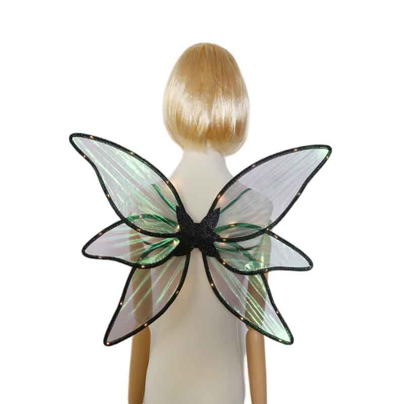 Rust-proof Metal Wire Wings Comfortable Fairy Glowing Butterfly for ...