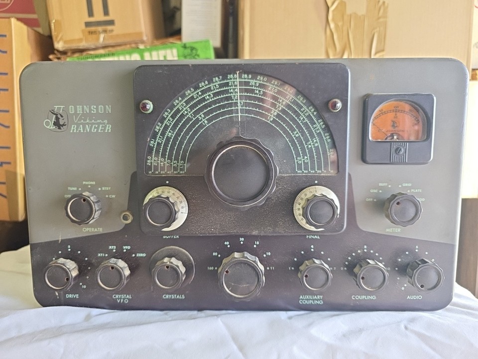 VINTAGE JOHNSON VIKING RANGER TRANSMITTER | eBay