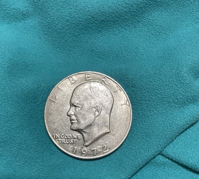 RARE!- 1972 Eisenhower Dollar Coin- MISSING MINT MARK, VERSION II | eBay