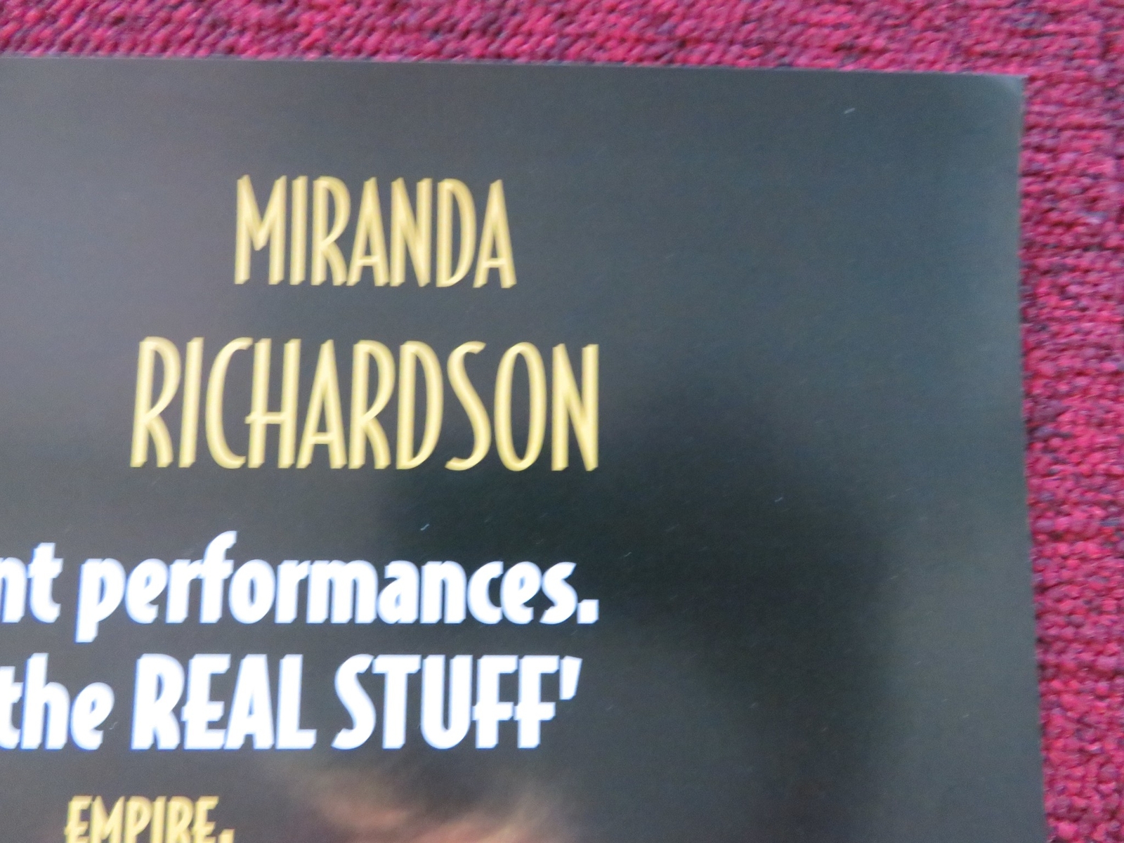 KANSAS CITY VHS VIDEO POSTER JENNIFER JASON LEIGH MIRANDA RICHARDSON 1996 | eBay