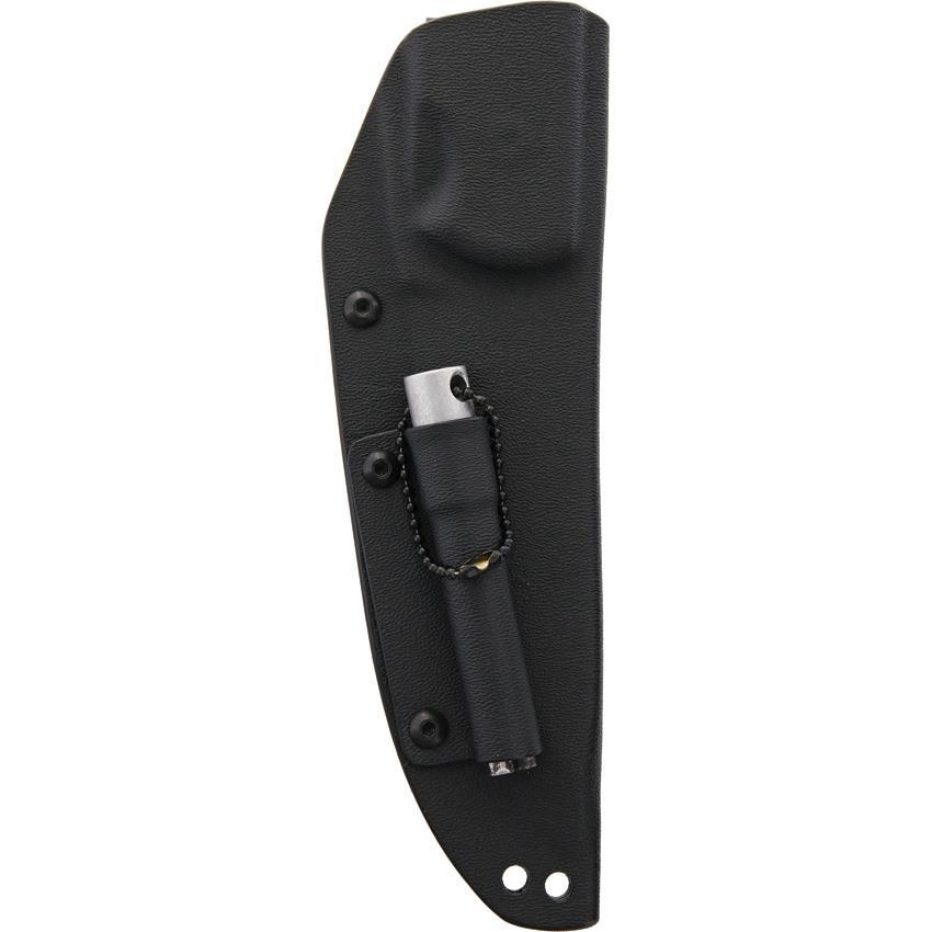 TOPS Fieldcraft BOB Fixed Hunter Blade Red & Black Handle Knife w ...