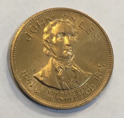 John Tyler 10th President Token Coin Medal | eBay