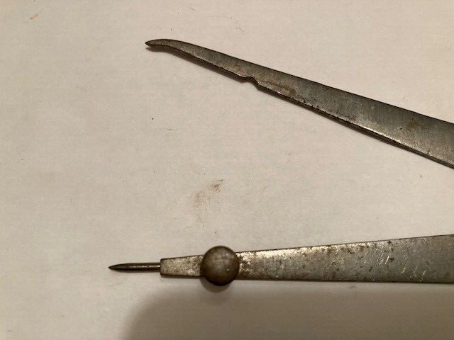 Vintage Brown & Sharpe #835 Hermaphodite 6" Scribe Calipers Machinist ...