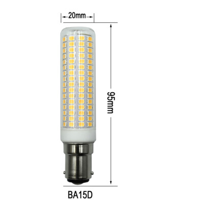 Ba15d B15D Led Bulb 12W 100~265V 168-2835 Ceramics Glass Light Lamp ...