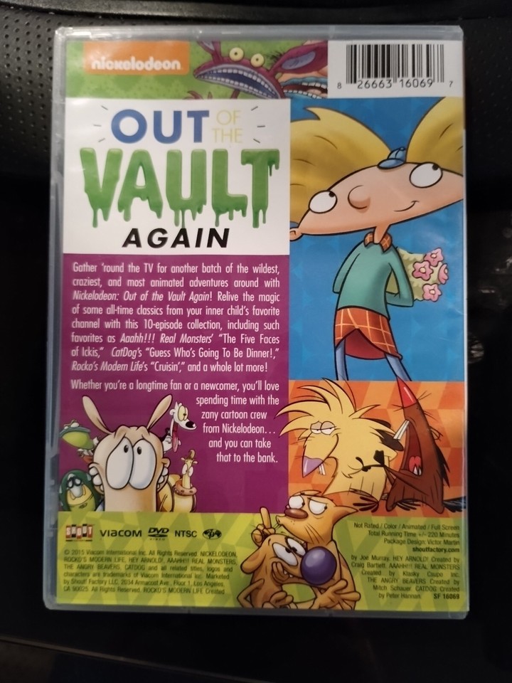 Out of the Vault Again: CAT-Dog - Hey Arnold - Real Monsters - Angry ...