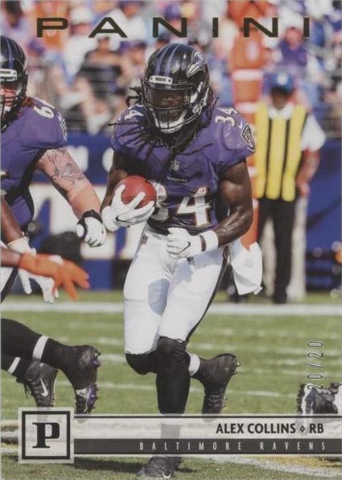2018 Panini - Alex Collins #22 Gold Knight /20 for sale online | eBay