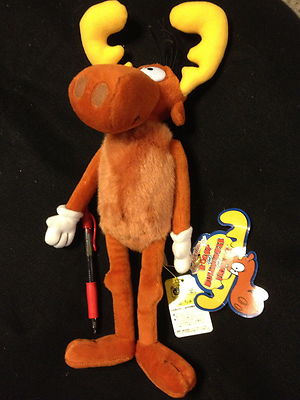NWT-15.5 INCH BULLWINKLE+BONUS CARDS from Japan-Universal-ship free | eBay