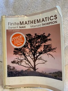 Finite Mathematics Danial Maki, Maynard Thompson, Fifth Edition ...