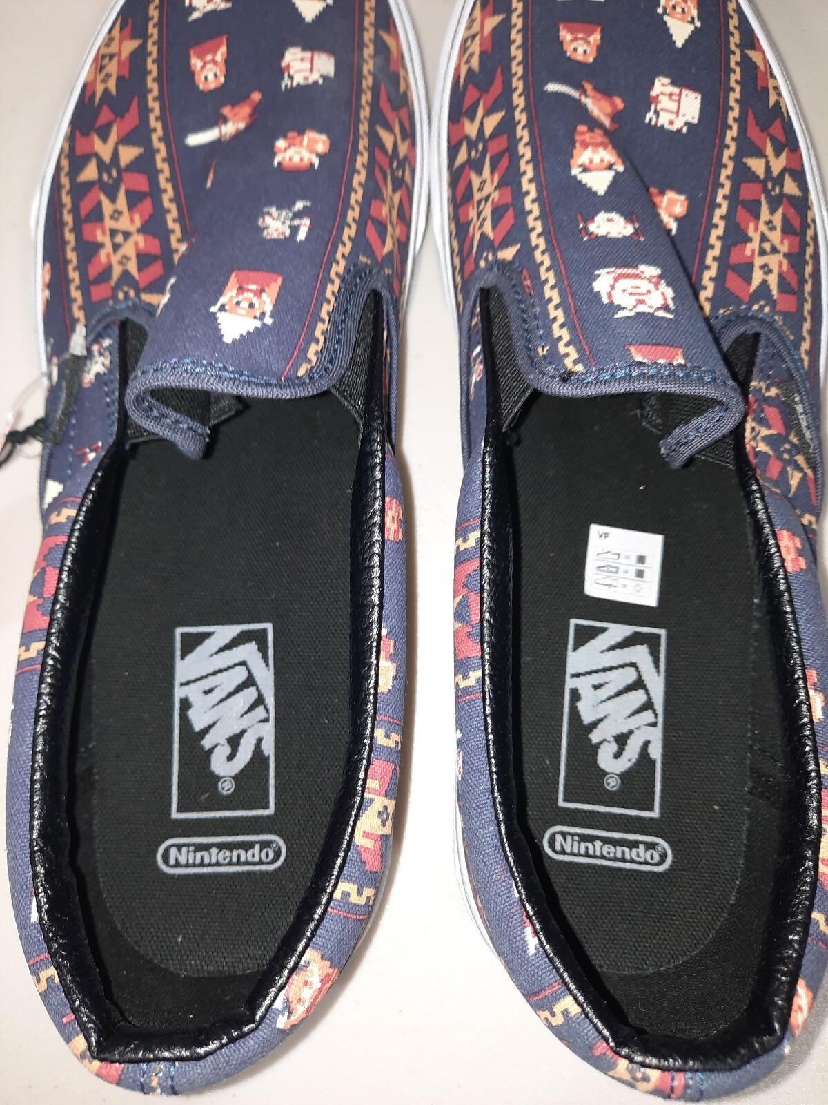 Vans Classic Slip-on X Nintendo Zelda Parisian Rare Sz 11.5 | eBay