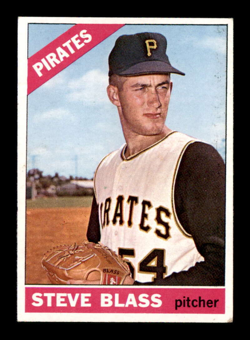 1966 Topps #344 Steve Blass VG/VGEX X3250866 | eBay