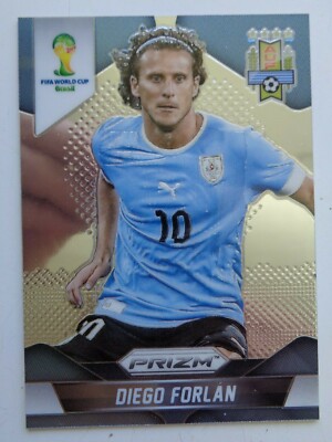 # 192 Diego FORLAN Uruguay Base card 2014 Panini PRIZM World cup HOT ...