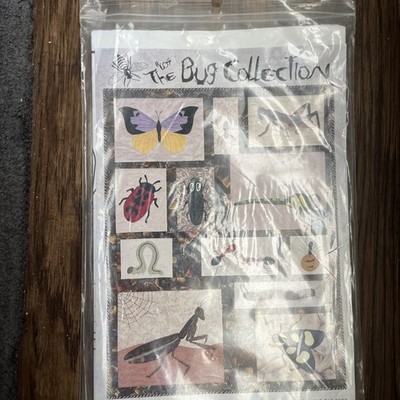 Timber Lane Press THE BUG COLLECTION Set Of Appliqués To Create A 35x46 ...
