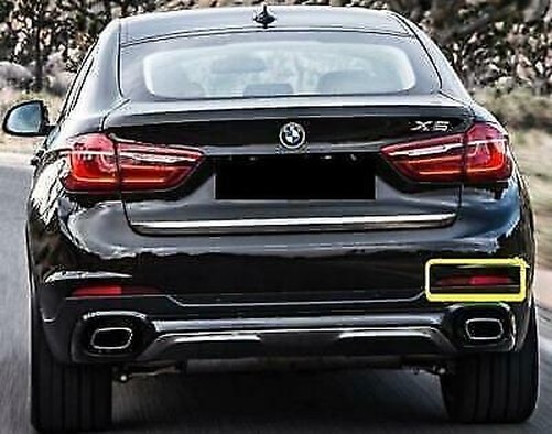 BMW X6 F16 Paraurti Posteriore Destro Fendinebbia Riflettore ...