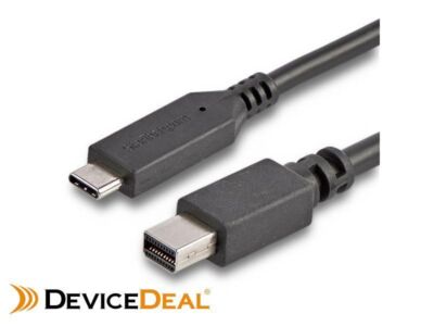 StarTech Mini DP Adapter Cable | Thunderboltª 3 Compatible | USB 3.1 ...