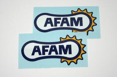 AFAM SBK GP SPONSOR DECALS STICKER X2 | eBay UK