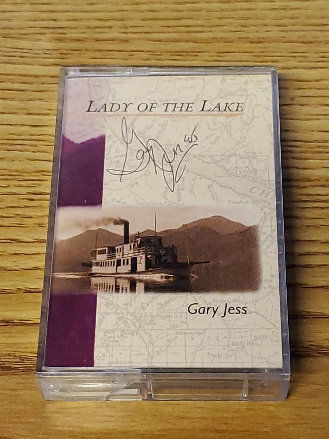 Lady of the Lake by Gary Jess SIGNED Cassette Tape 1993 GBR 1002 ...