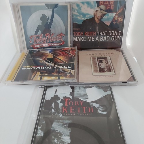 Toby Keith Music Lot of 5 Audio CDs Cases in Good Condition | eBay