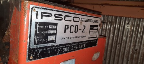 ISPCO PCO-2 Rotary Punch Pin Grinding Cutting Machine 110V | eBay