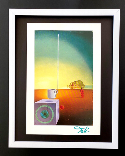 SALVADOR DALI | Vintage 1970 Signed | Framed Offset Lithograph | New ...